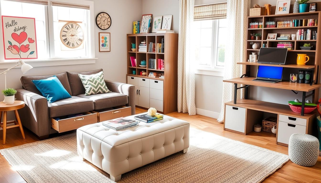 Build DIY Hidden Storage Furniture for Small Spaces - TAKE DIY