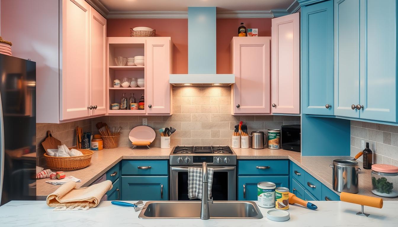 DIY Kitchen Cabinet Painting - TAKE DIY